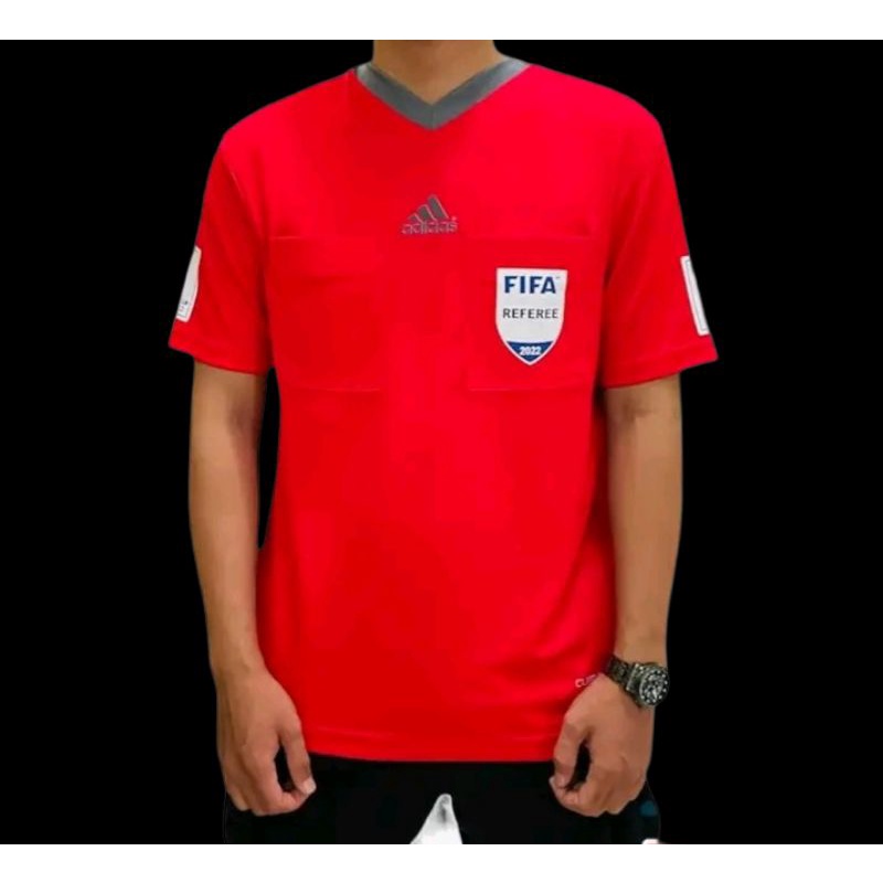 Jual BAJU JERSEY WASIT PIALA DUNIA 2022 (LOGO SAKU DAN LENGAN KANAN ...
