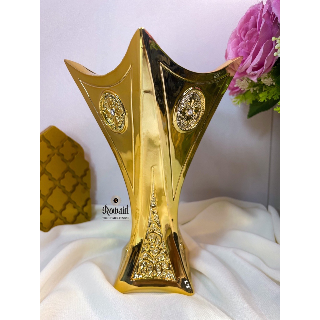 Jual Paket Bukhur Set Tempat Dupa Mabakhara Gold Besar Arang Bakhoor ...