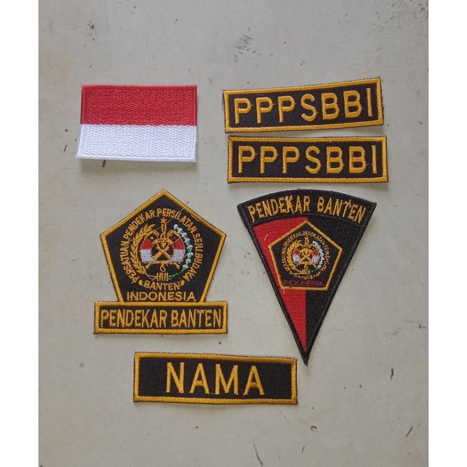 Jual logo bordir pendekar Banten +nama | Shopee Indonesia