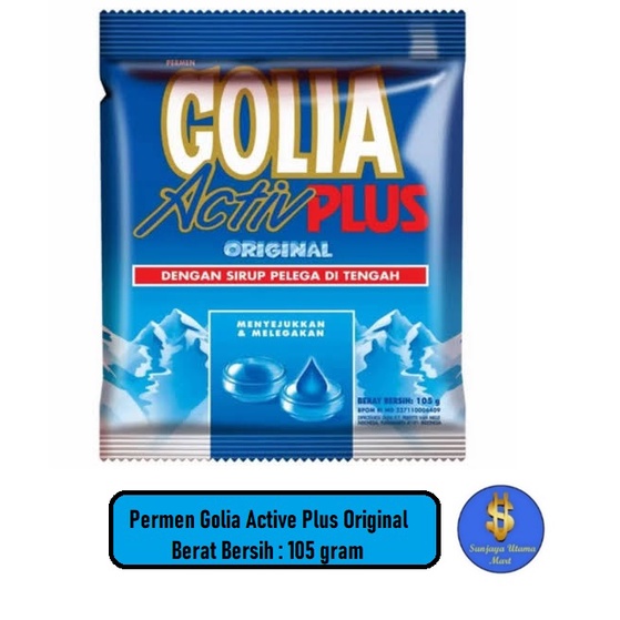 Jual Permen Golia Activ Plus Original 105gr-Golia Activ Plus Candy ...