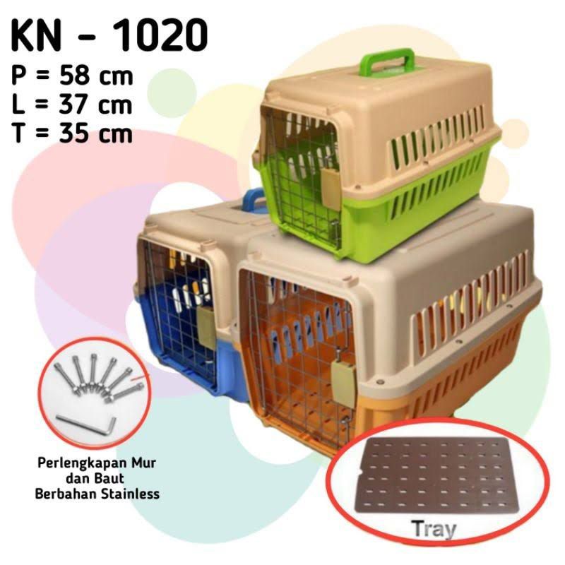 Jual Pet Cargo Octagon KN-1020 / Pet Carrier / Kennel Box / Tas Anjing ...
