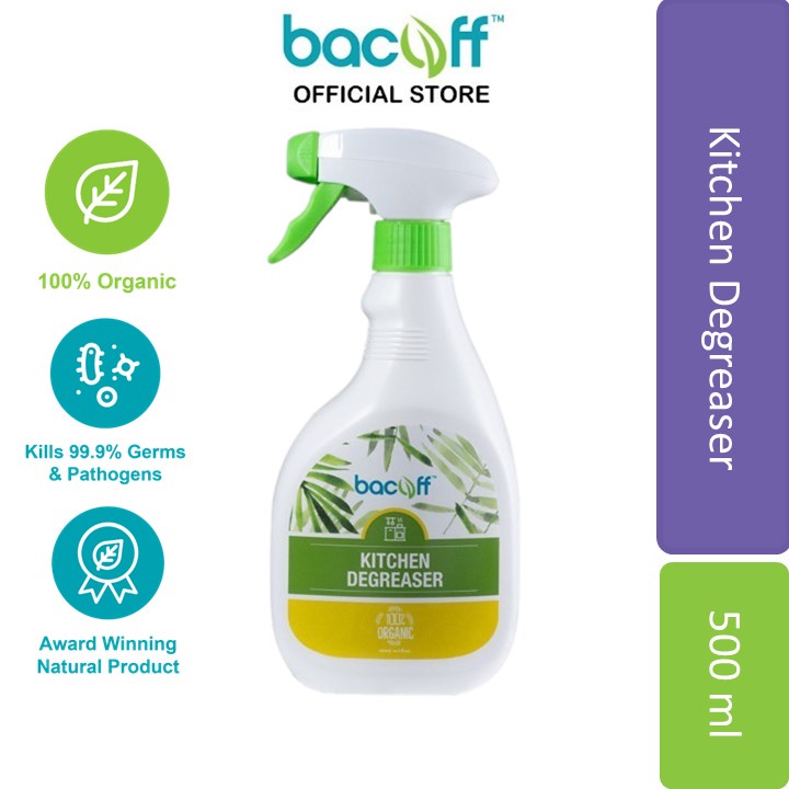 Jual Bacoff Organic Penghilang Noda Minyak Dapur | Kitchen Degreaser ...