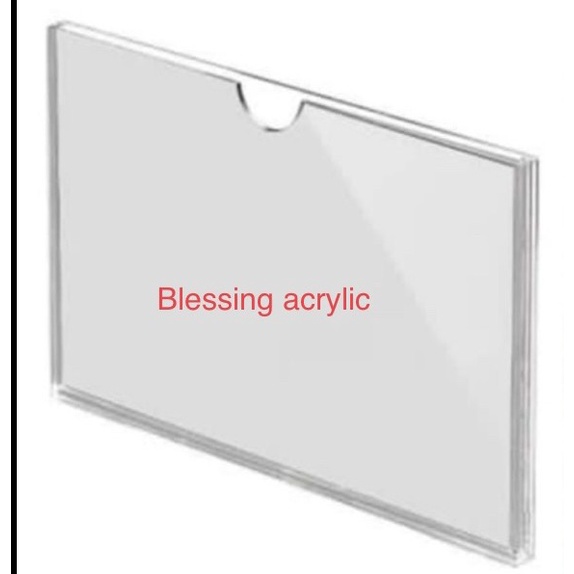 Jual ACRYLIC AKRILIK FRAME LIST UKURAN F4 33X21 CM. FRAME DINDING ...