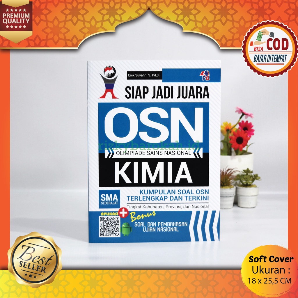 Jual Buku Siap Jadi Juara OSN Olimpiade SAINS Nasional SMA Sederajat : MATEMATIKA / KIMIA ...
