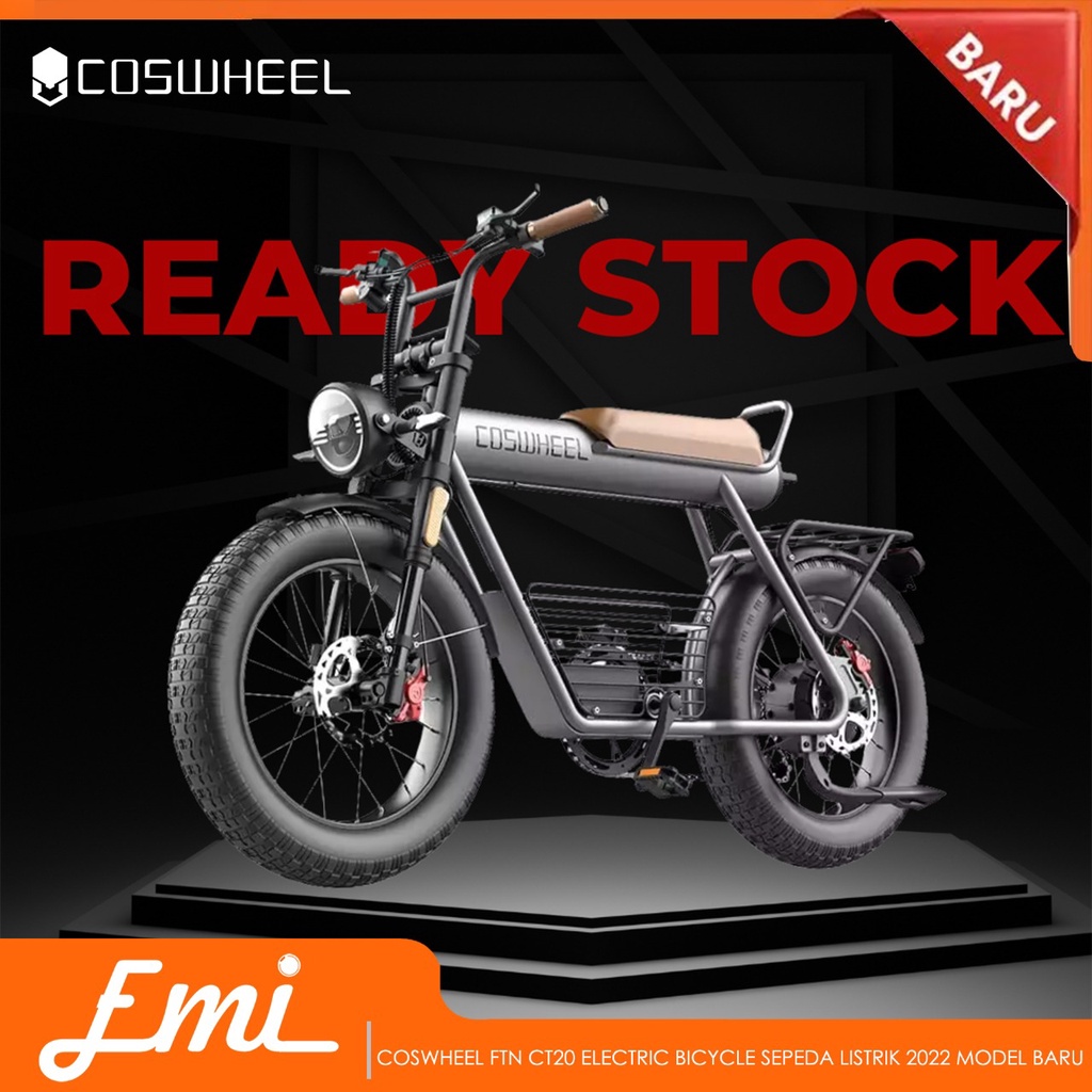 Jual Coswheel FTN CT20 Electric Bicycle Sepeda Listrik 2022 Model Baru ...