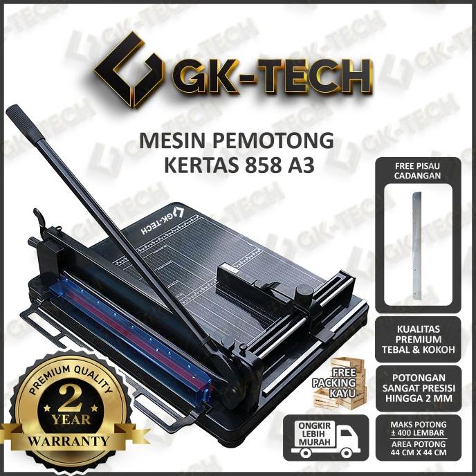 Jual Mesin Pemotong Kertas A3 1 Rim 858 Alat Pemotong Kertas 1 Rim