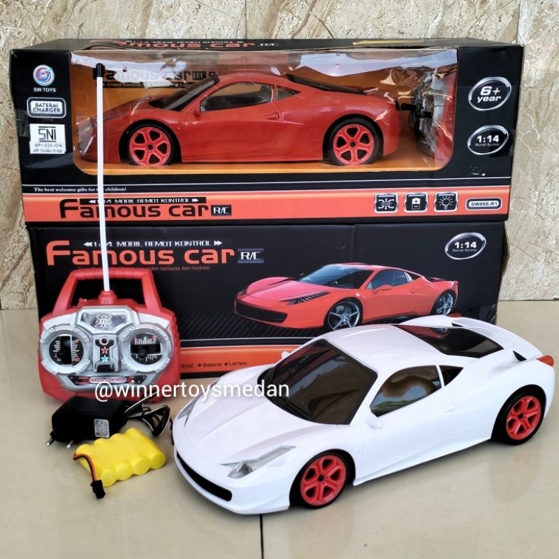 Jual Mainan Mobil Rc Sedan Famous Car / Mobil remote control sedan ...