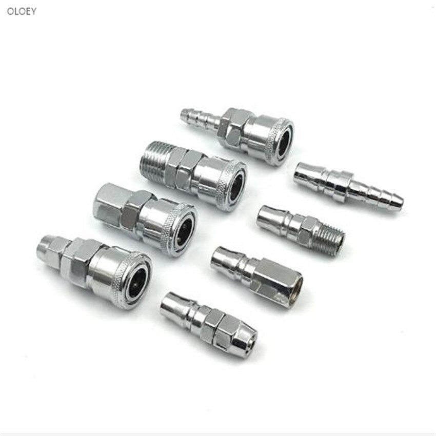 Jual PROMO !!PAKET 8 PCS yukido Quick Coupler Nepel Sambungan Selang Angin Kompresor Paket SP/SF ...