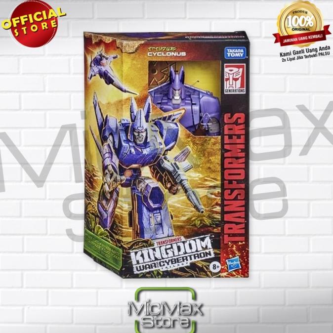 Jual Transformer WFC Kingdom Voyager WFC-K9 Cyclonus TFOF0692 Hasbro ...