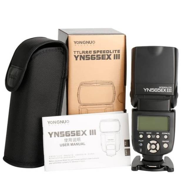Jual Yongnuo YN-565EX III TTL speedlite flash for canon | Shopee Indonesia