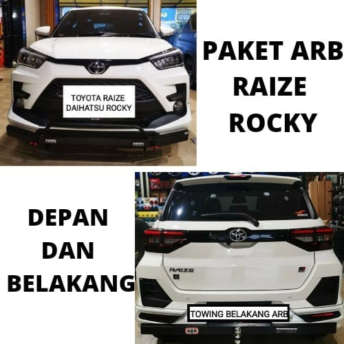 Jual PAKET Tanduk + Towing ARB Mobil Raize/Rocky | Shopee Indonesia