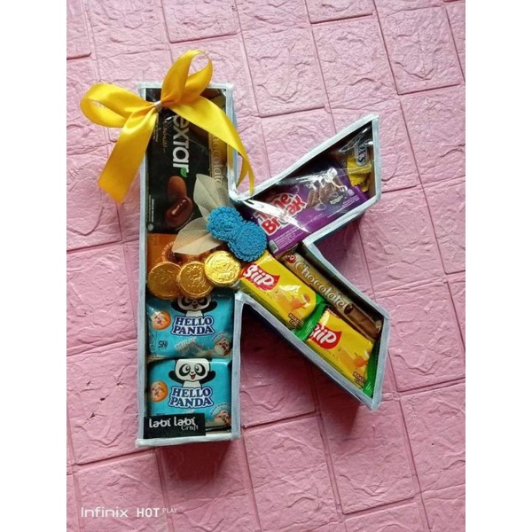 Jual Buket Snack Inisial | Shopee Indonesia