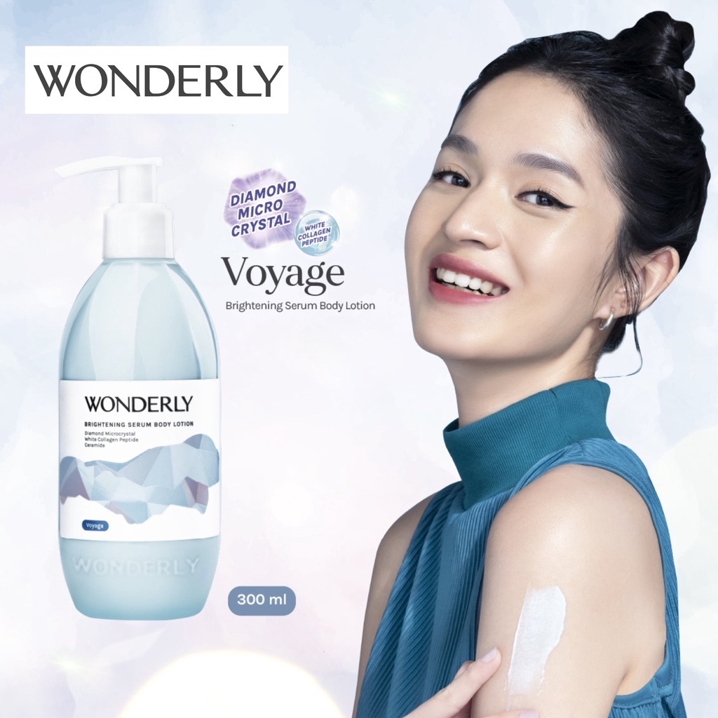 Jual Wonderly Brightening Serum Body Lotion Voyage 300 ml / Wonderly ...