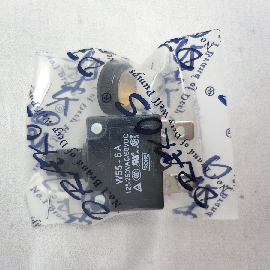 Jual Overload pompa air submersible 5A Wokema Drakos W55 series | 5 ...