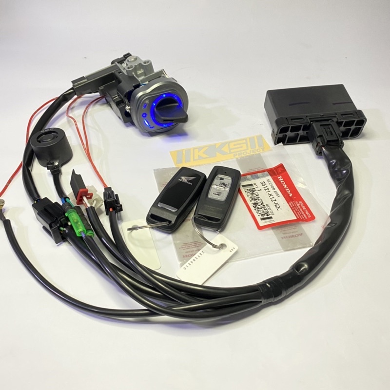 Jual Keyless pcx 160 untuk beat fi, beat karbu, spacy, supra, revo ...