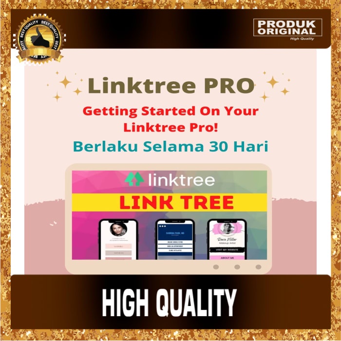 Jual BEJTVSHOP NEW FLASH SALE PERPANJANG AKUN LINKTREE PRO 1 BULAN ATAU 1 TAHUN WAJIB BACA ...