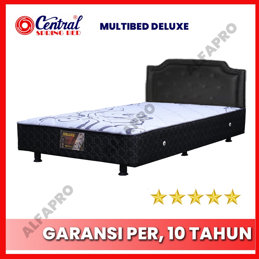 Jual Springbed CENTRAL Multibed Deluxe Spring Bed Ukuran 120 140 160 ...