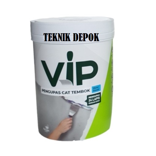 Jual Pengupas Cat Tembok VIP Water Based 1 kg Pengelupas Penghapus Cat ...