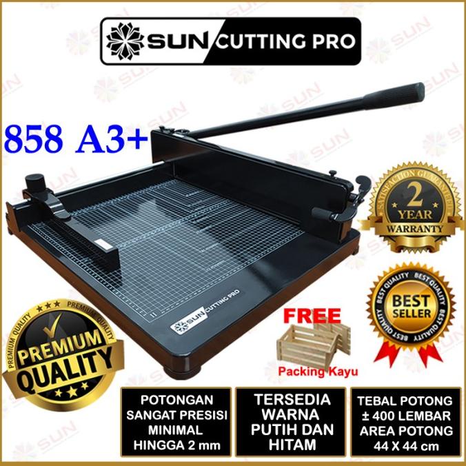 Jual Mesin Thick Layer Paper Cutter A3 858 - Alat Pemotong Kertas 1 rim ...