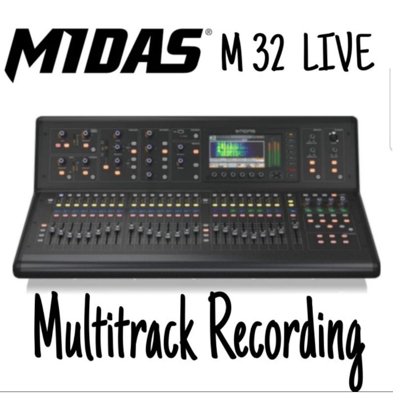 Jual Midas M-32 Live Digital Mixer Performance And Studio Recording ...