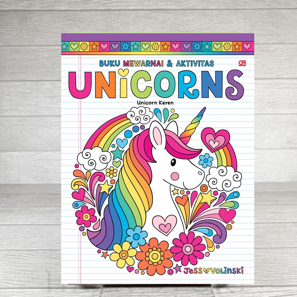Jual Jess Volinski - Buku Mewarnai & Aktivitas: Unicorn Keren | Shopee Indonesia