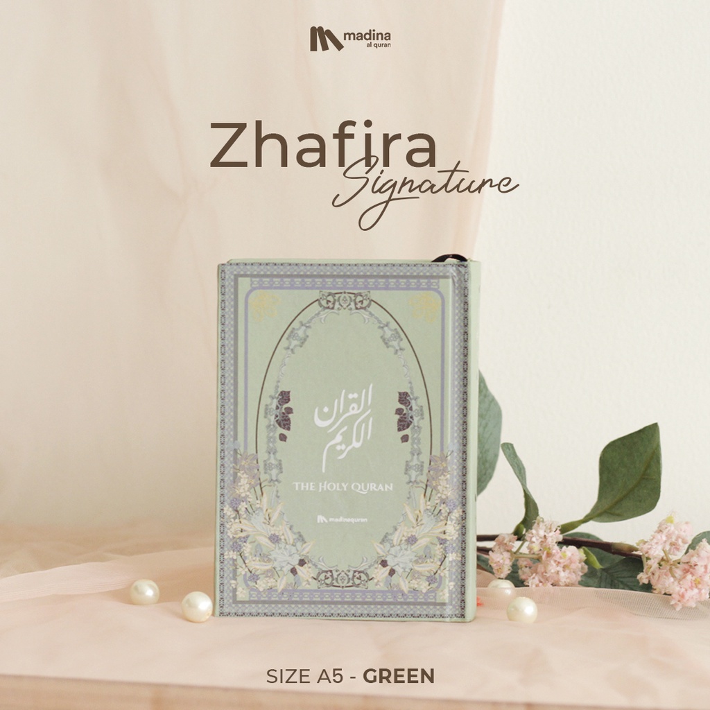 Jual Alquran Custom Nama Mushaf Zhafira Signature Terjemahan dan Tajwid ...
