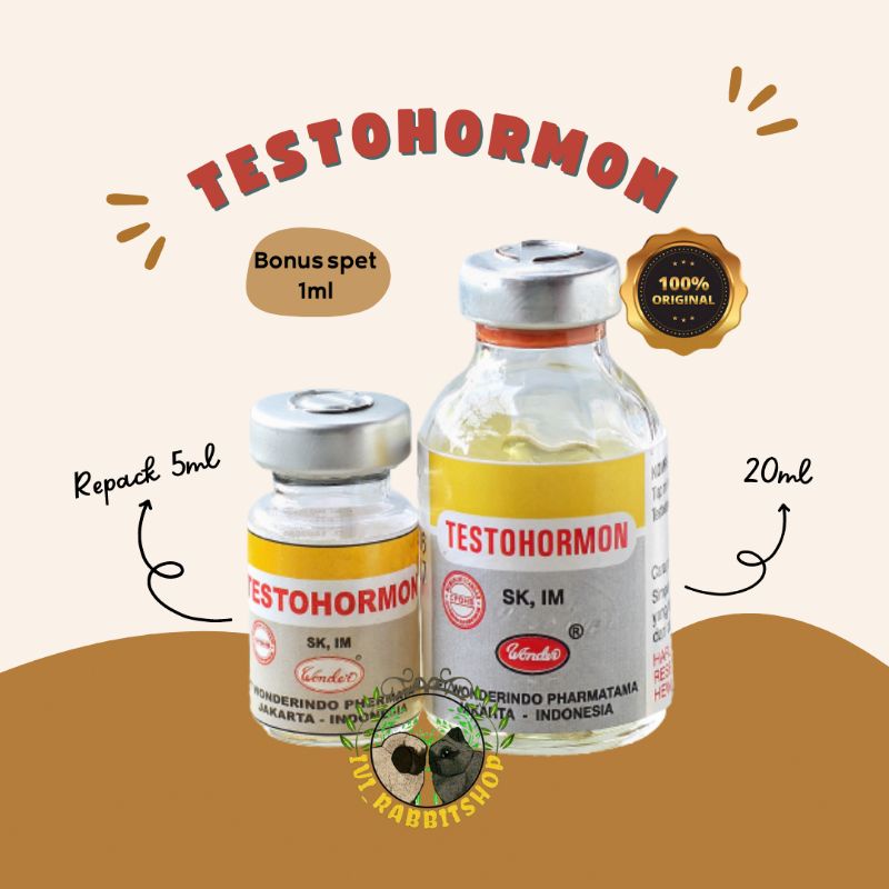 Jual TESTOHORMON Penambah hormon hewan jantan Original | Shopee Indonesia