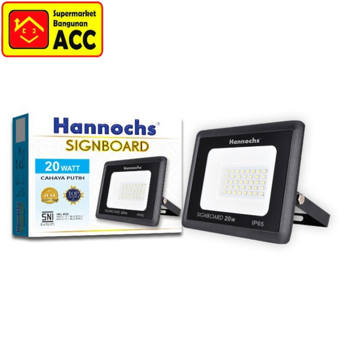 Jual Hannochs Signboard LED 20W / Lampu Sorot LED 20 Watt | Shopee ...