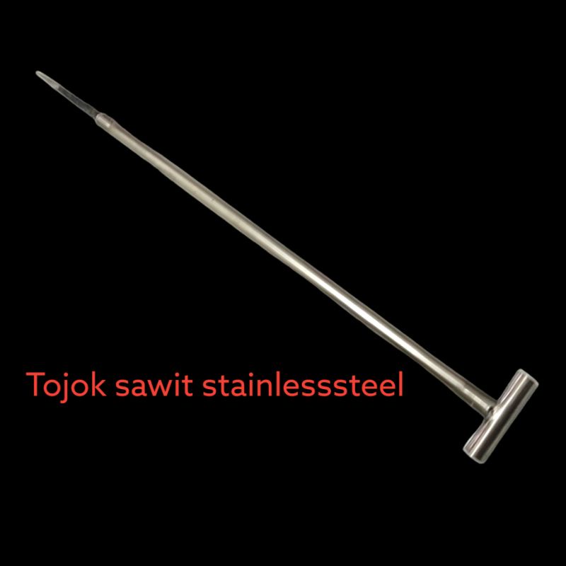 Jual TOJOK SAWIT STAINLESS STILL MATA BAJA PER ALAT PENGANGKAT BUAH ...