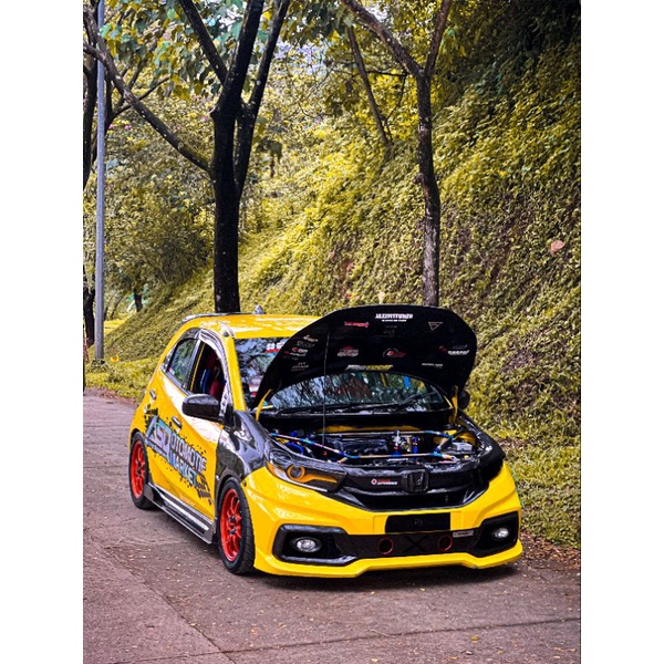 Jual cover grill mobilio rs carbon fiber lower grill bawah custom ...