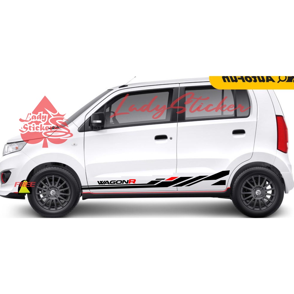 Jual sticker mobil wagon r cutting sticker mobil suzuki karimun wagon r ...