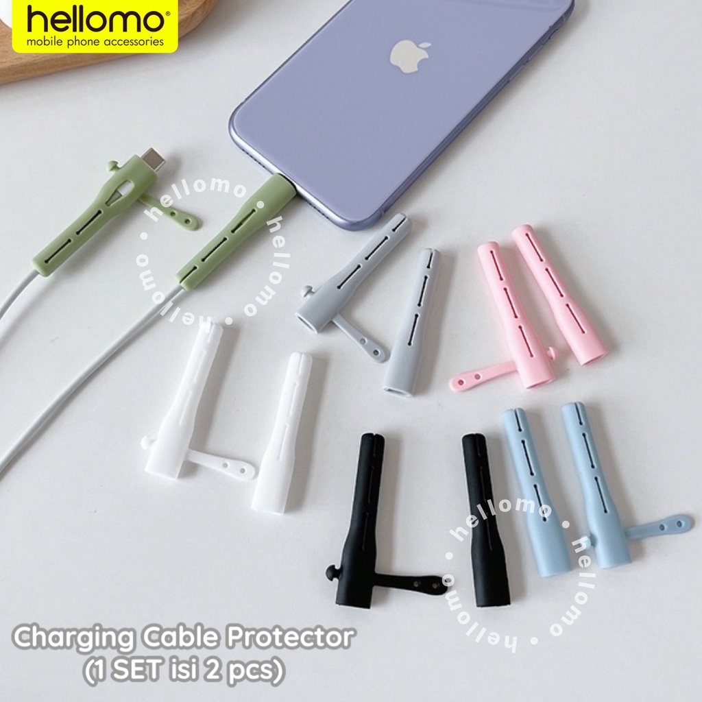 Jual Pelindung Kabel 2in1 Cable Protector Type C Lightning iPhone Cable ...