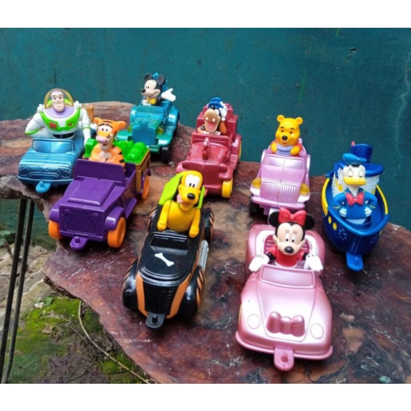 Jual mainan happy meal 100 years of magic disney 1 set | Shopee Indonesia