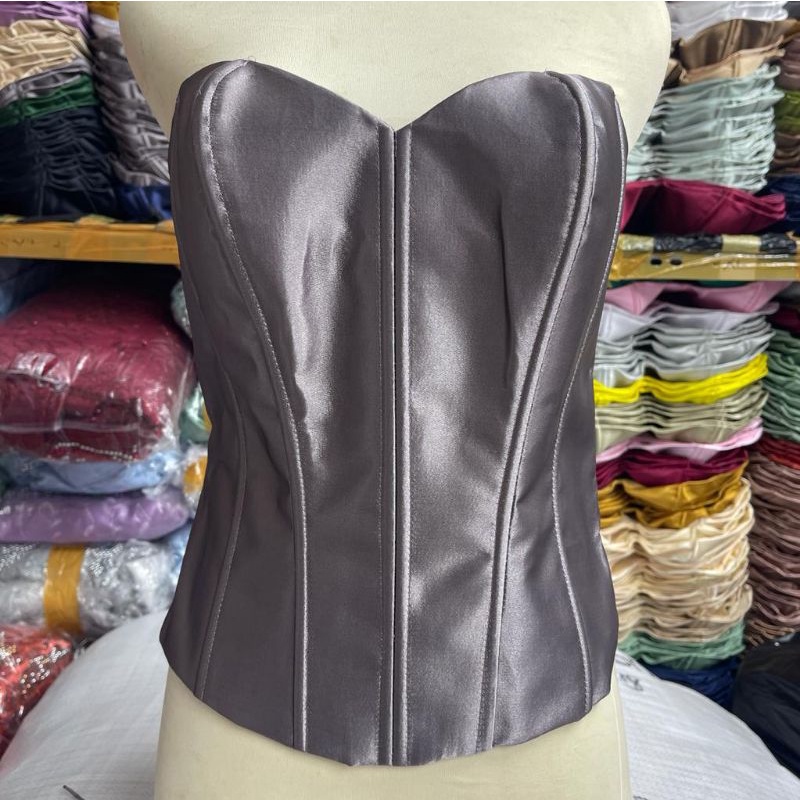 Jual Longtorso Kebaya Premium Korset Kemben Pengantin Bustier Kamisol ...