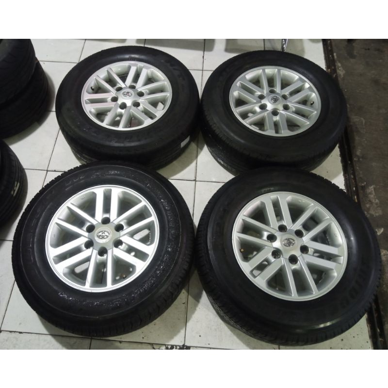 Jual Velg Variasi Pelek Mobil Seken Original Copotan Toyota Fortuner ...