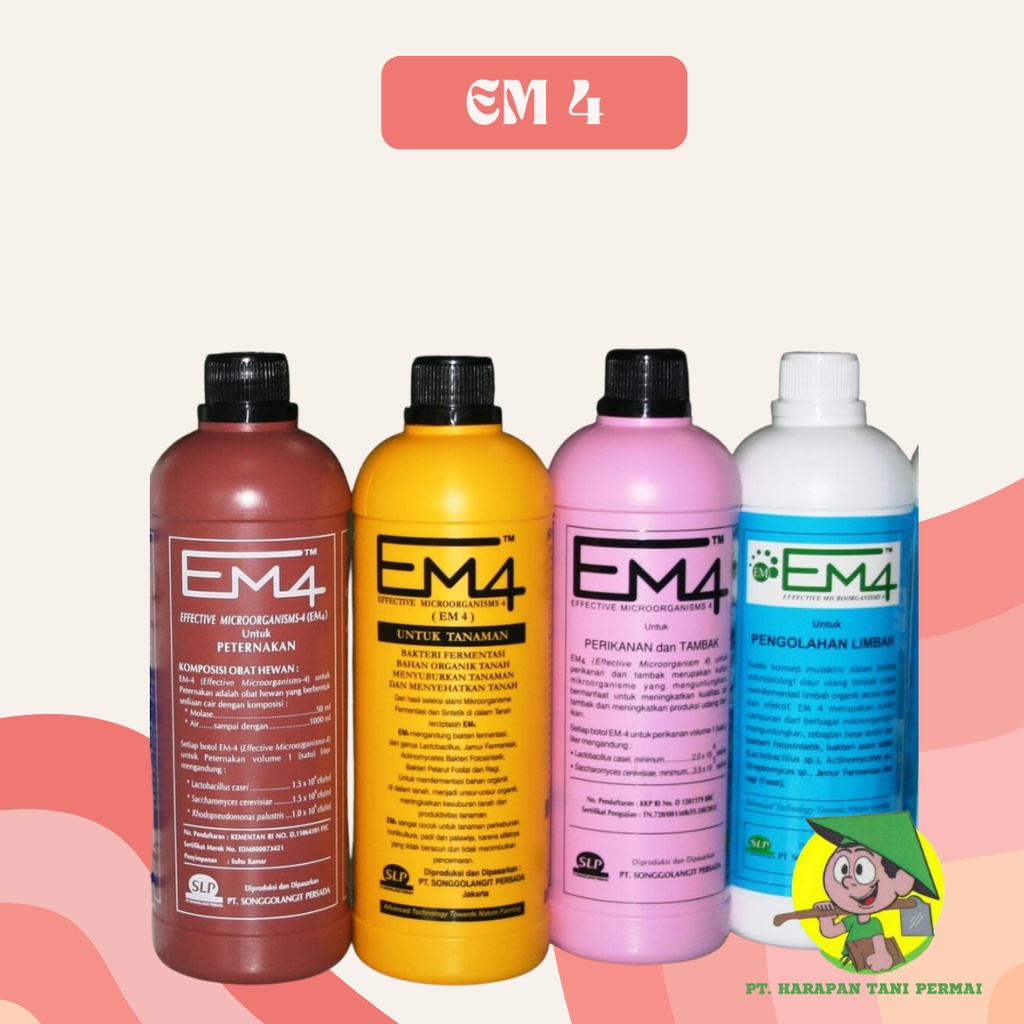 Jual PUPUK CAIR EM4 ( PERIKANAN, PERTANIAN,PETERNAKAN, LIMBAH/TOILET) | Shopee Indonesia