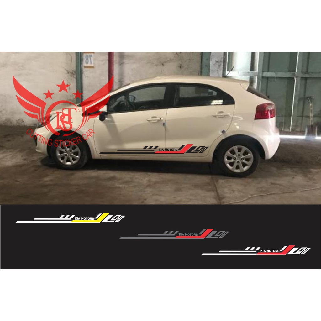 Jual stiker sticker list mobil kia cutting sticker mobil kia rio ...