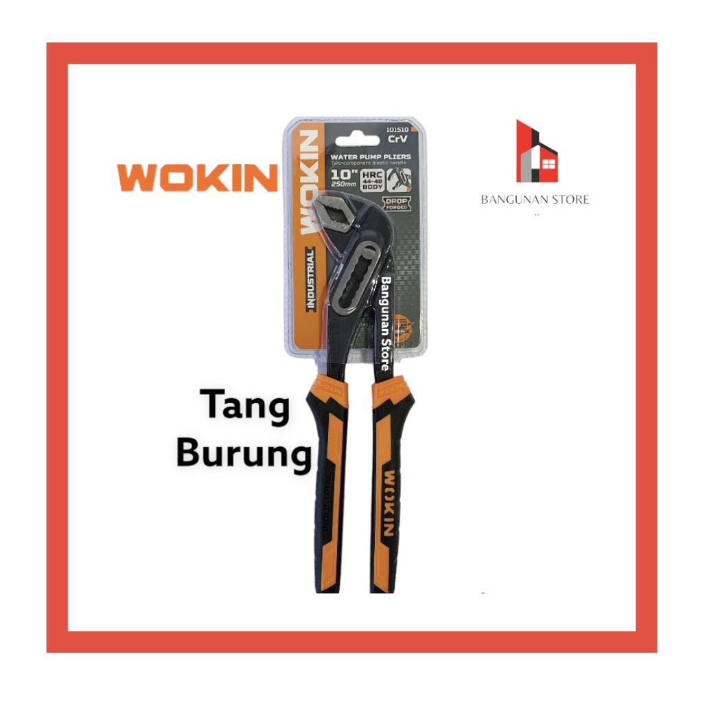 Jual Tang Burung 10 Inch Wokin Water Pump Pliers 10" Tang Pompa Air ...
