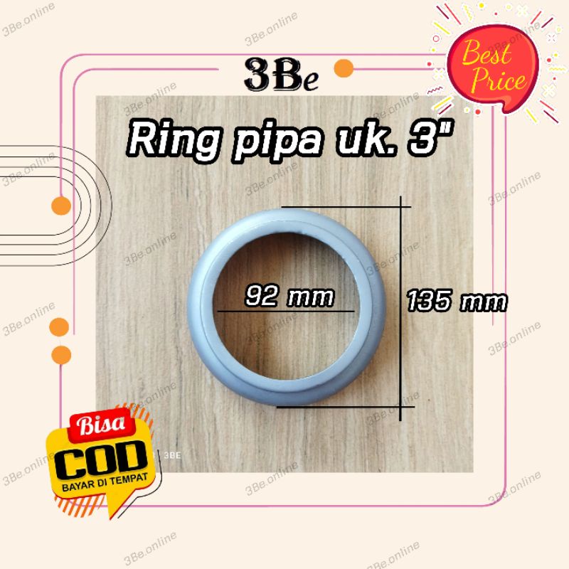 Jual Ring Pipa 3 inc Ring Pipa Besi Ring Cembung Ornamen Pagar Besi ...