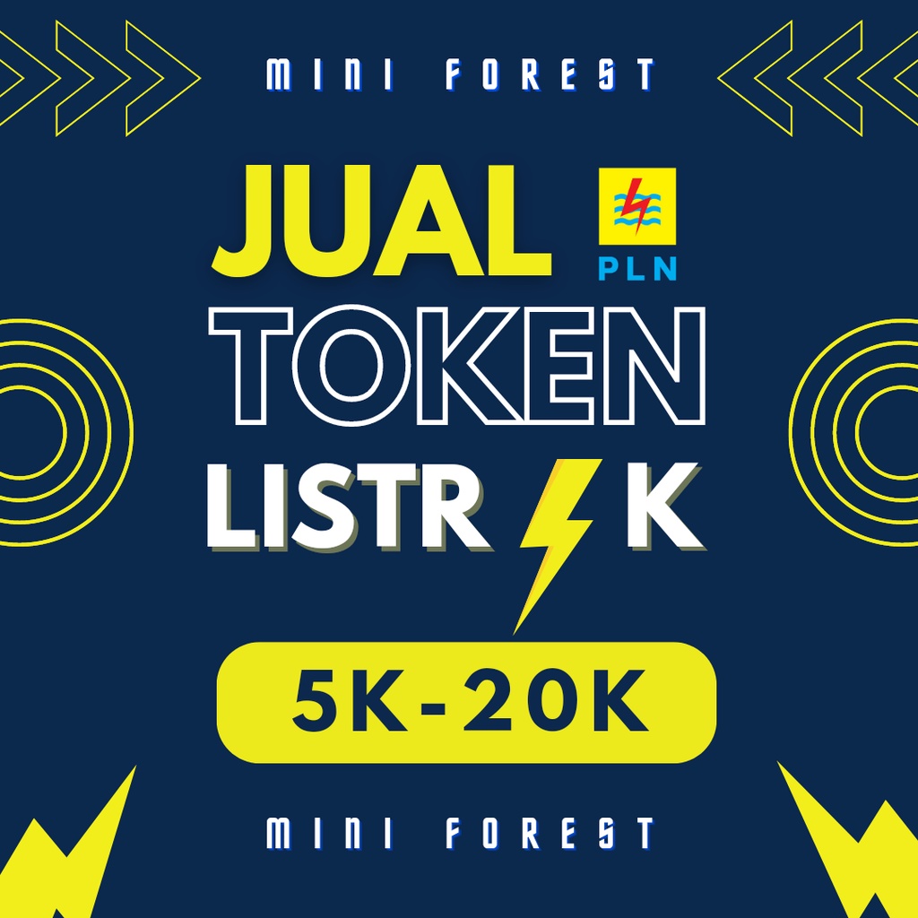 Jual Mini Forest Token Listrik PLN Proses Kedip | Shopee Indonesia