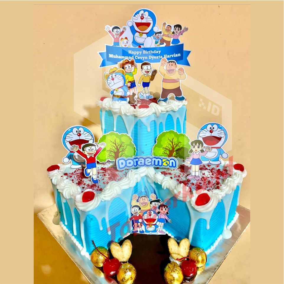 Jual Topper Kue Ulang Tahun Tema Doraemon || 02 | Shopee Indonesia