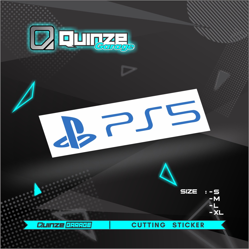 Jual Stiker PS5 | Sticker Logo PS5 | Cutting Sticker Logo Playstation 5 ...