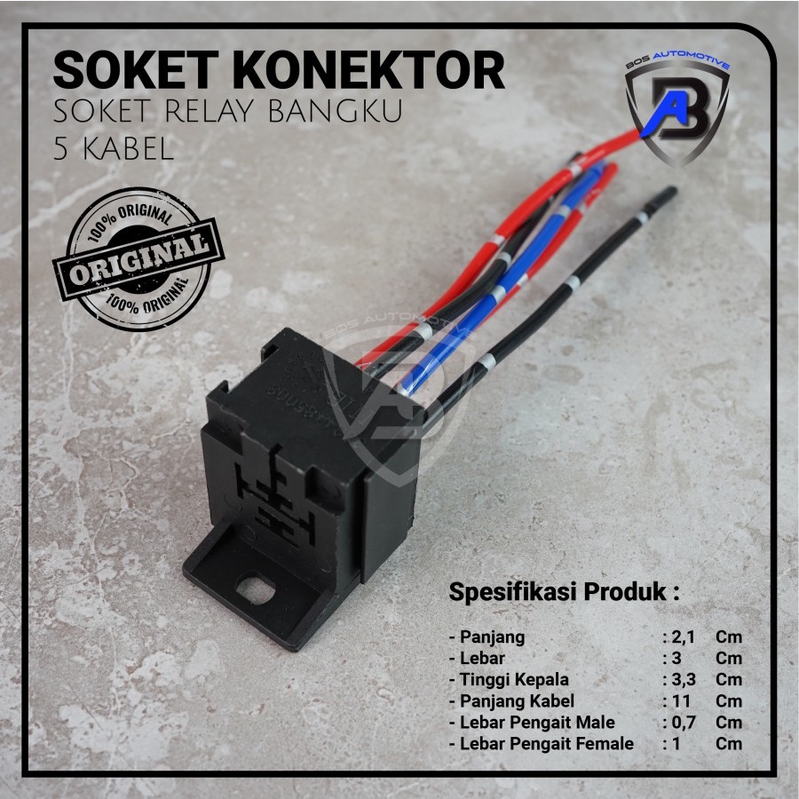 Jual Rumah Relay Gandeng / Soket Relay Bangku / Socket Cable Relay ...