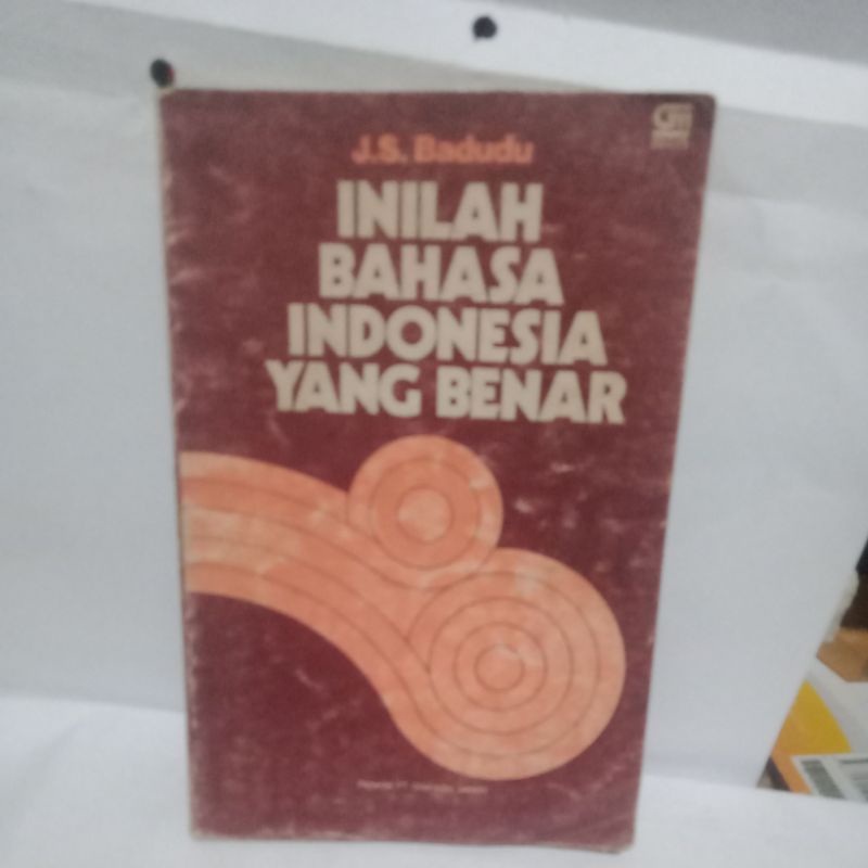 Jual inilah bahasa Indonesia yang benar karya JS badudu | Shopee Indonesia