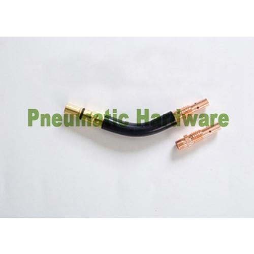 Jual 200A Welding Tool Swan Neck Elbow nozzle External thread KO50 ...