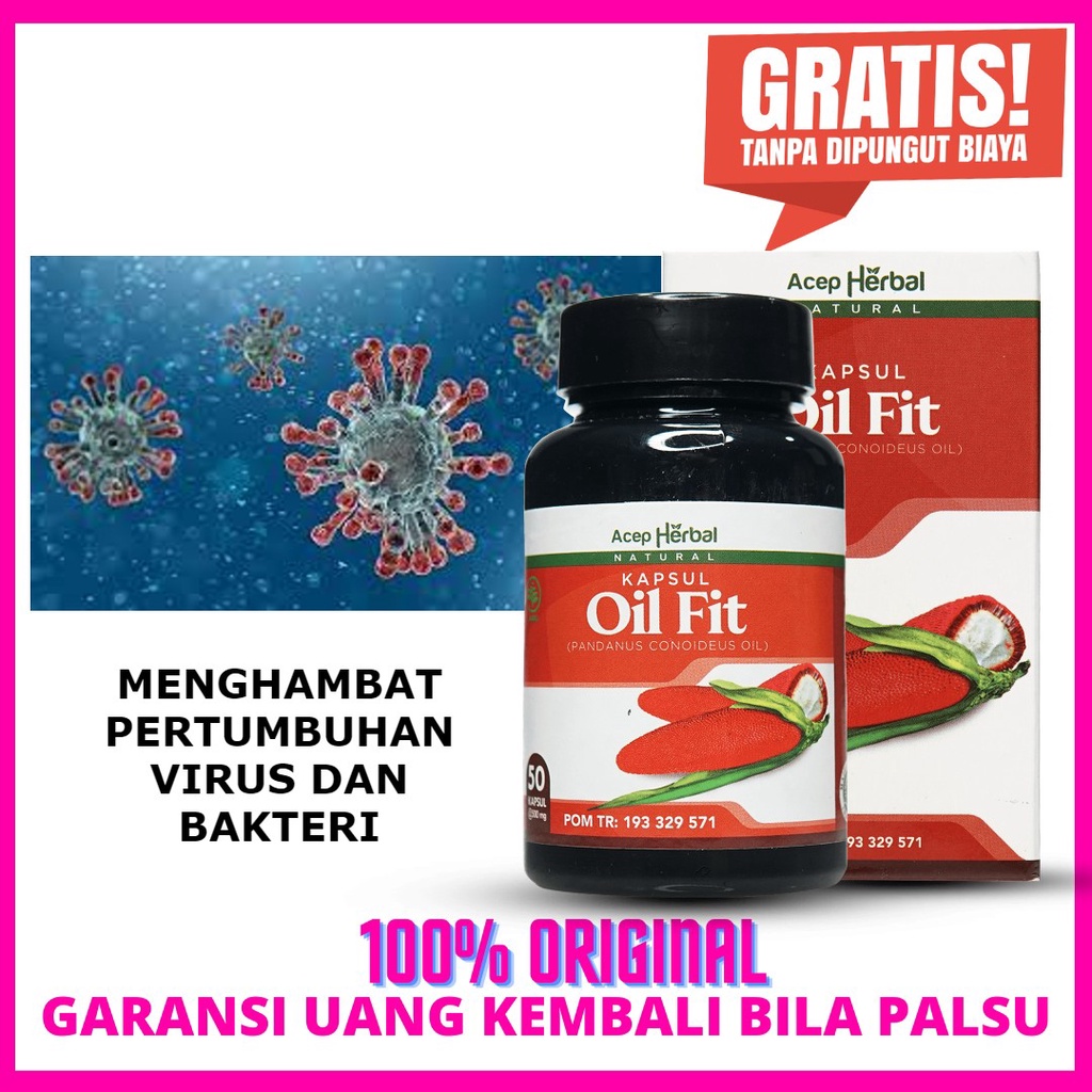 Jual Kapsul OI fit Obat herbal alami 100 % ekstrak buah merah papua ...