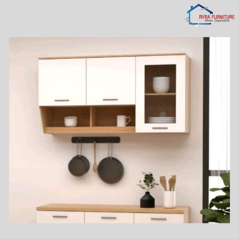 Jual RAK DAPUR/RAK GANTUNG KITCHEN SET ATAS - REA 3D - OGGI | Shopee ...