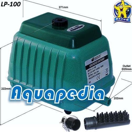 Jual Resun Lp-100 Pompa Udara Aerator Air Pump Blower | Shopee Indonesia