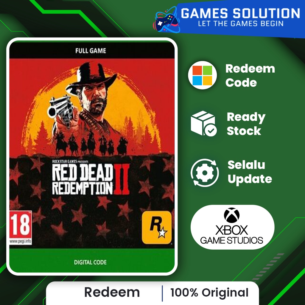 Jual Red Dead Redemption 2 For xbox one series X|S redeem code | Shopee ...