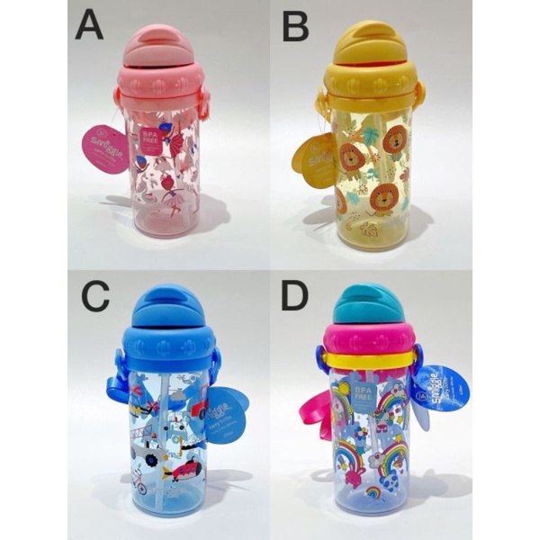 Jual botol minum anak smiggle 430 ml BPA Free - anak TK/ Paud | Shopee Indonesia